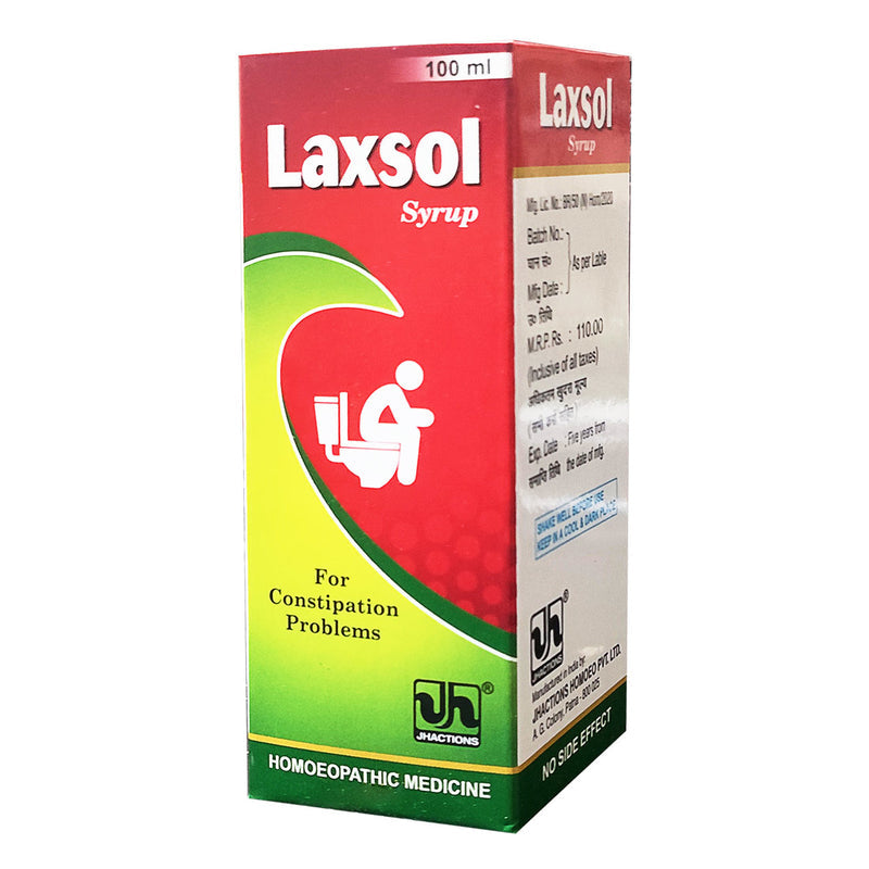 Jhactions Lax Sol Syrup - 100.0 ml || Constipation Free Syrup 100 ML ...