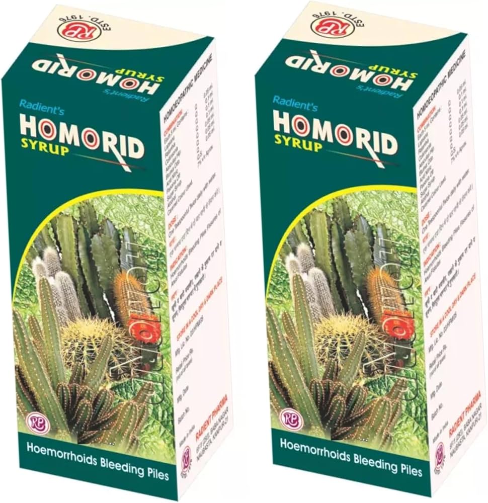 Radient Homorid Syrup 200Ml Wholesale Discount Upto 40% Off - ShopHomeo®